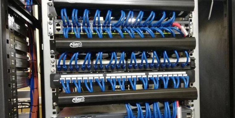 کابل کشی داخل رک | تجهیزات شبکه | 02191002540