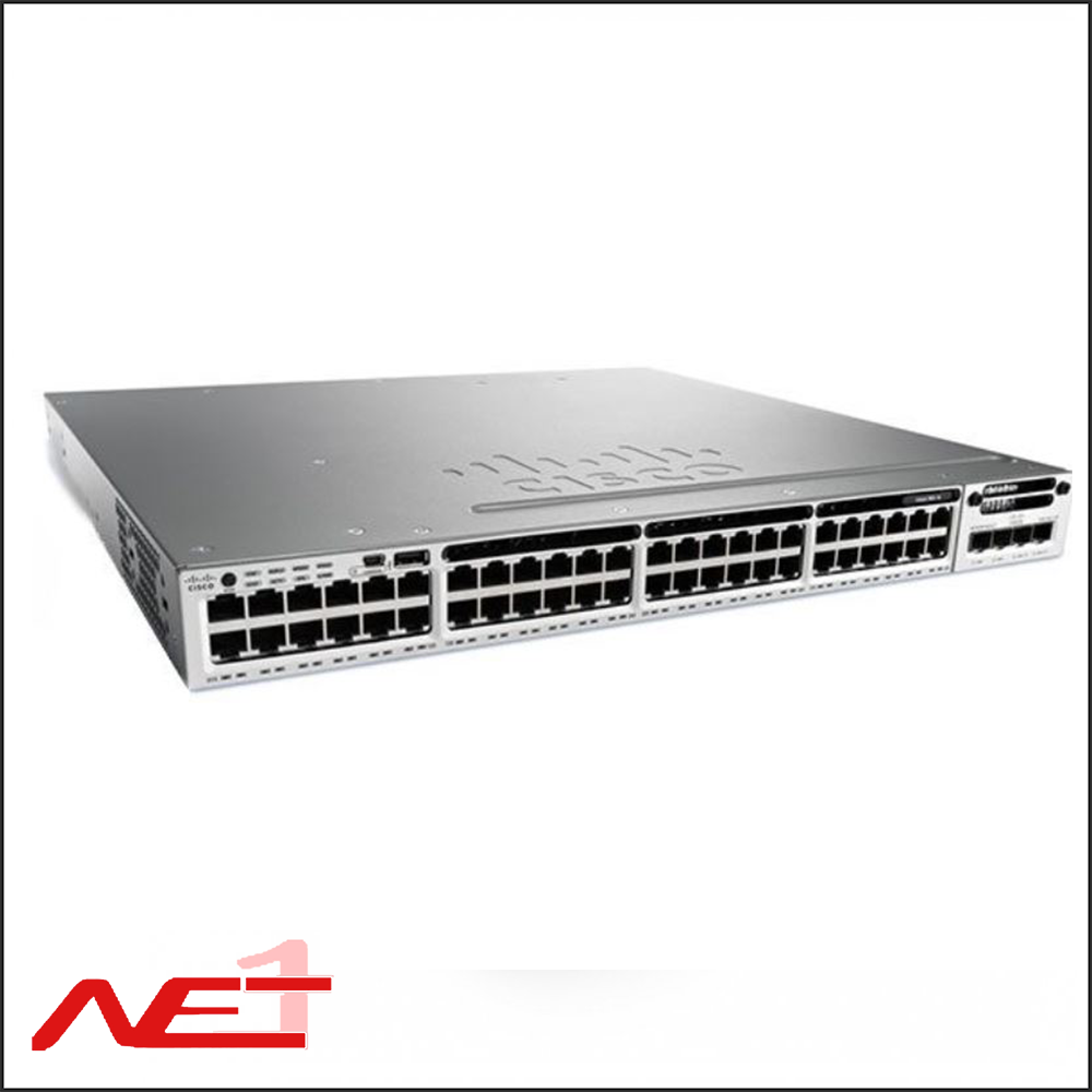 سوئیچ سیسکو 48 پورت WS-C3850-48XS-S - نت یک | فروش تجهیزات شبکه , تلفن ویپ ، سرور و ذخیره ساز